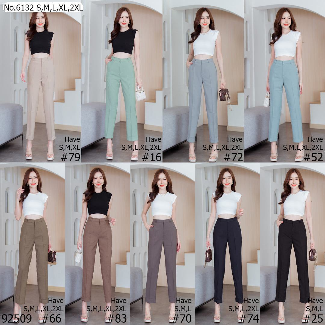 Maristar : No.6132 กางเกงขายาว 9ส่วน | Cropped Pants – Miss Daisy Group