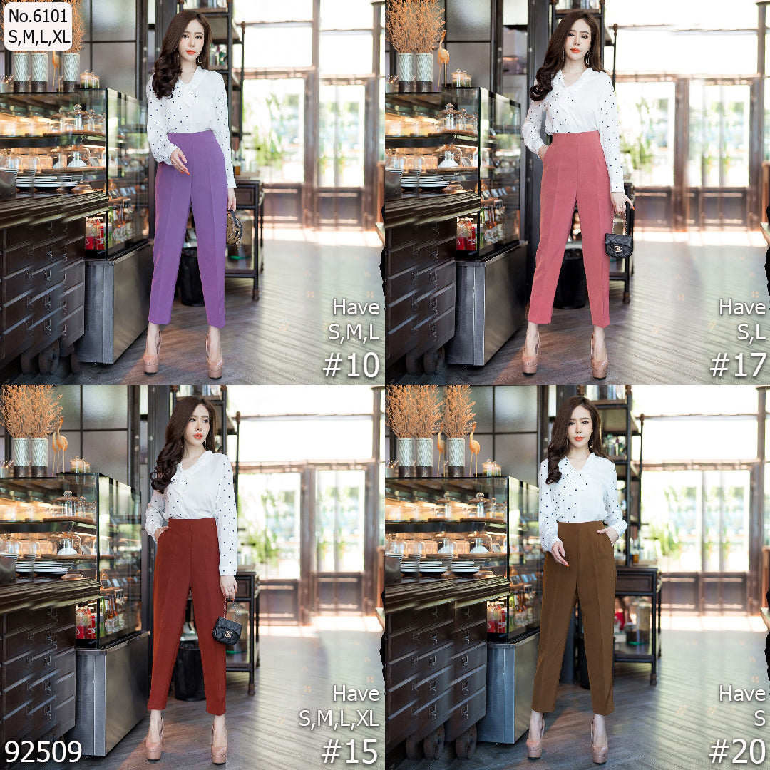 Maristar : No.6101 กางเกงขายาว 9ส่วน | Cropped Pants – Miss Daisy Group