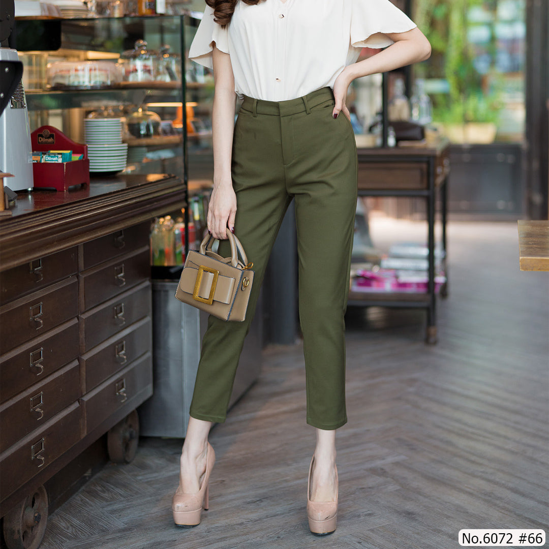 Maristar : No.6072 กางเกงขายาว 9ส่วน | Cropped Pants – Miss Daisy Group