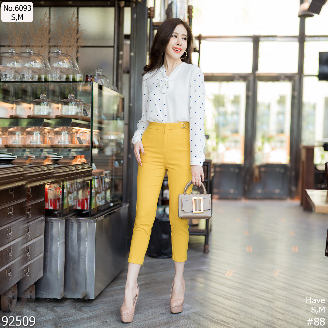 Maristar : No.6093 กางเกงขายาว 7ส่วน | Cropped Pants – Miss Daisy Group